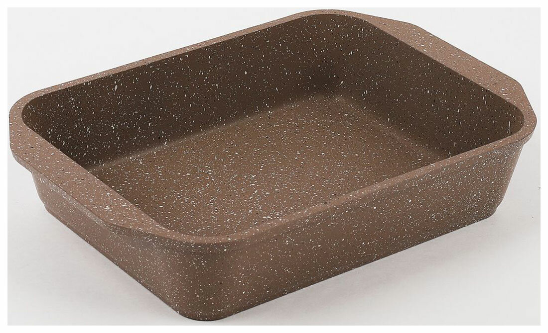 Противень Мечта Гранит Brown, 33х22 см, литой алюминий (93806)