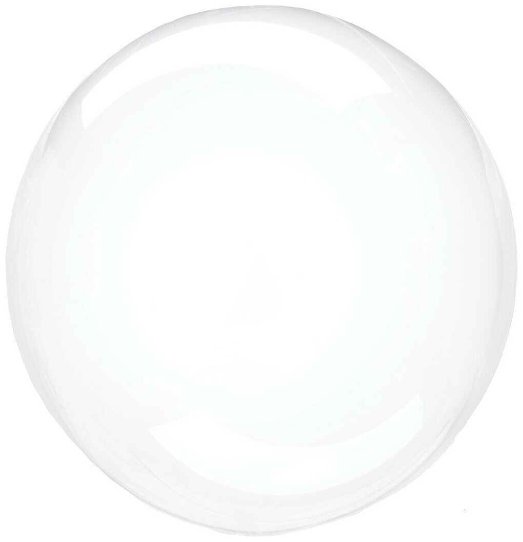 Шар воздушный Falali 50', 127 см Сфера, Deco Bubble, Прозрачный, Кристалл