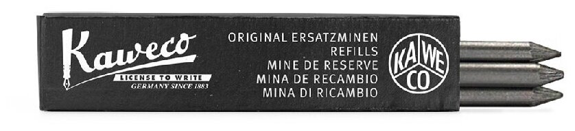 Kaweco 10000656 Грифели (3 шт.) для цанговых карандашей kaweco 5b 5,6 мм черный