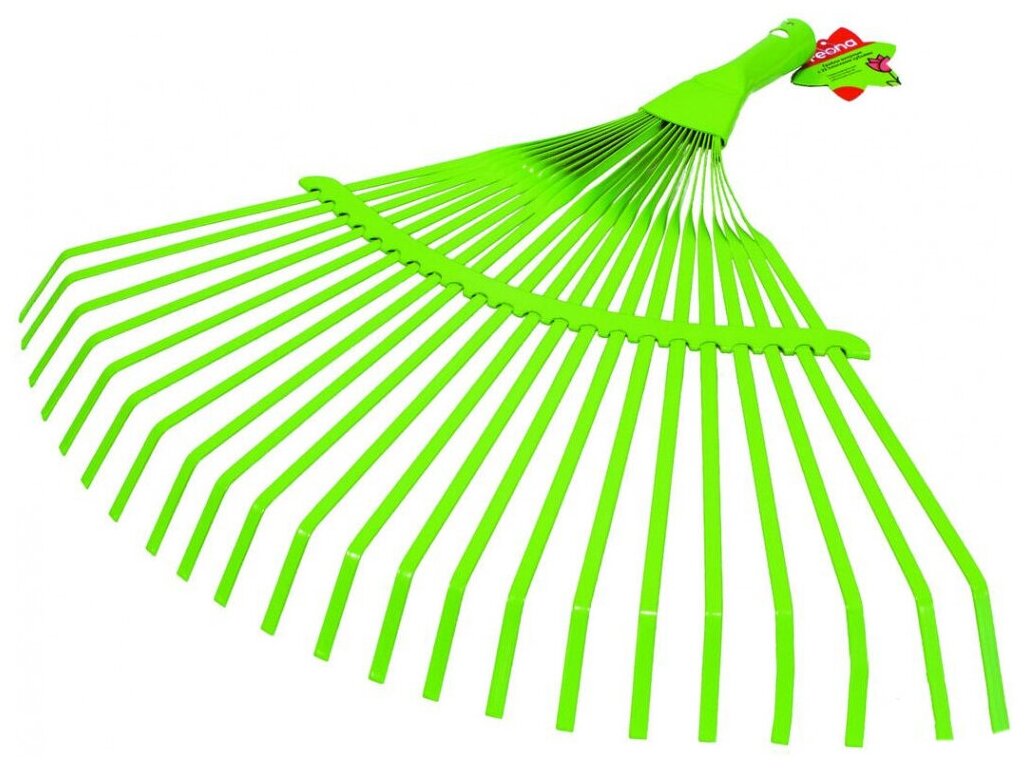 Грабли веерные Feona, металлические, 22 зуба, 405 мм, 1 штука