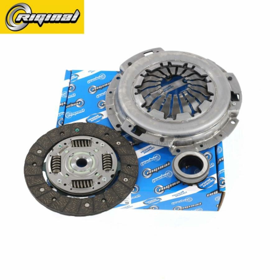RIGINAL RG821411 Пакет сцепления (корзина, диск, подш.) для а/м Chevrolet Lanos 1.5 97- DWC-26/DW-05/PRB-08 RIGINAL