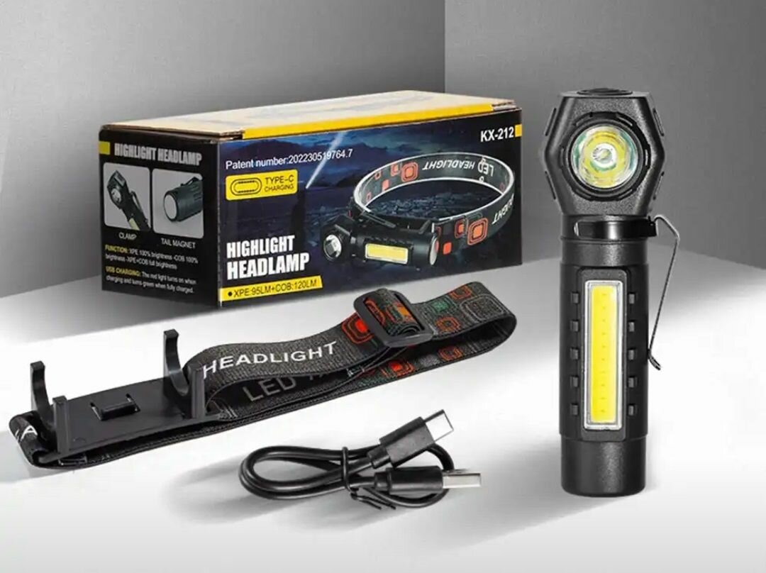 Фонарь налобный HEADLAMP 212