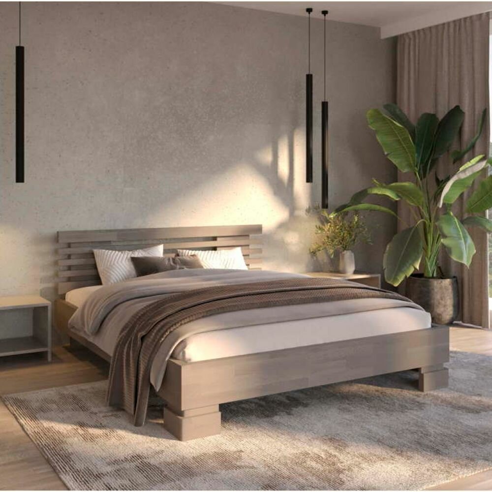 Кровать двуспальная 160x190 Фудо цвет Орех