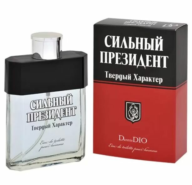 ALAIN AREGON Туалетная вода Сильный президент Твердый Характер 95 мл