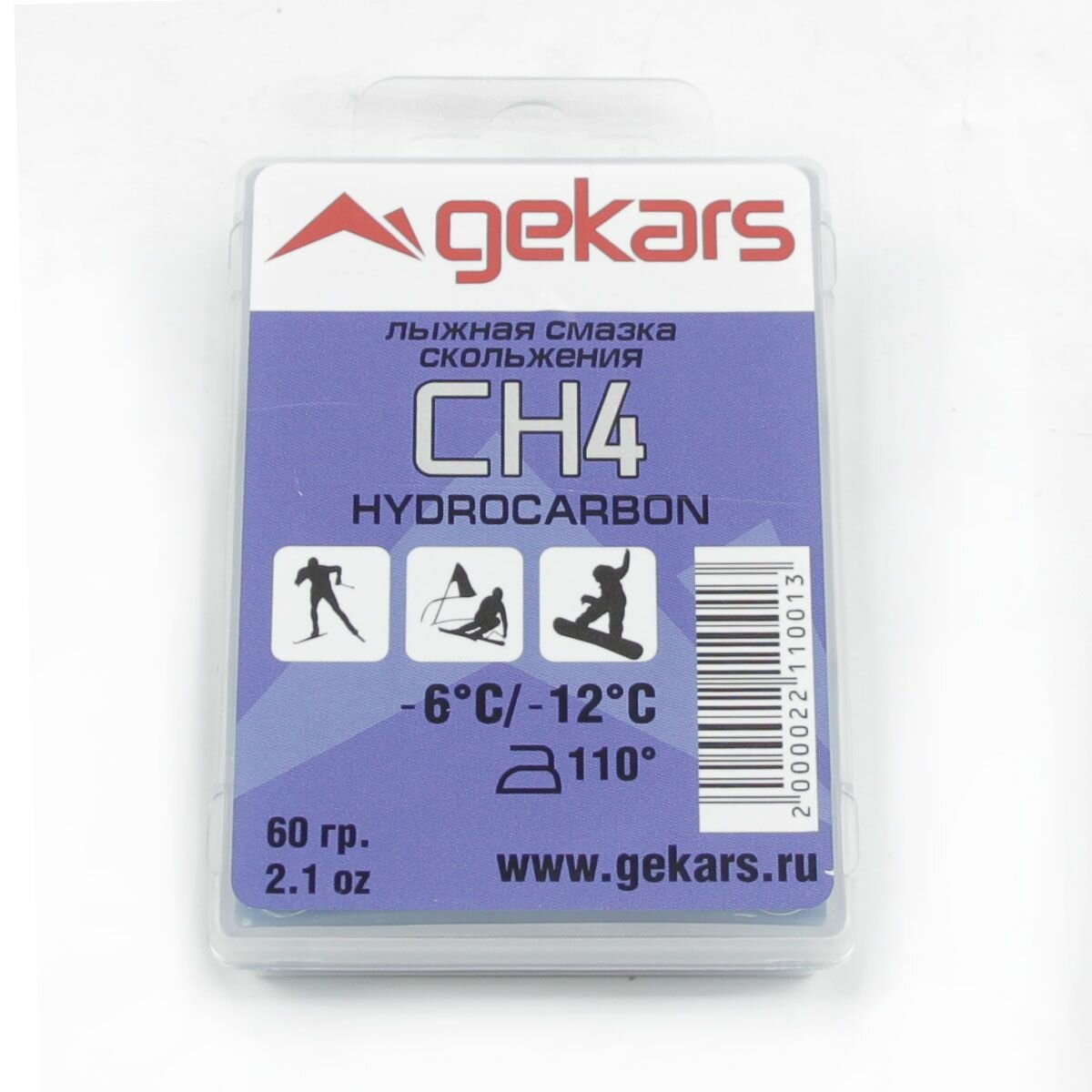 Смазка для лыж, сноубордов (-6.-12 С) GEKARS