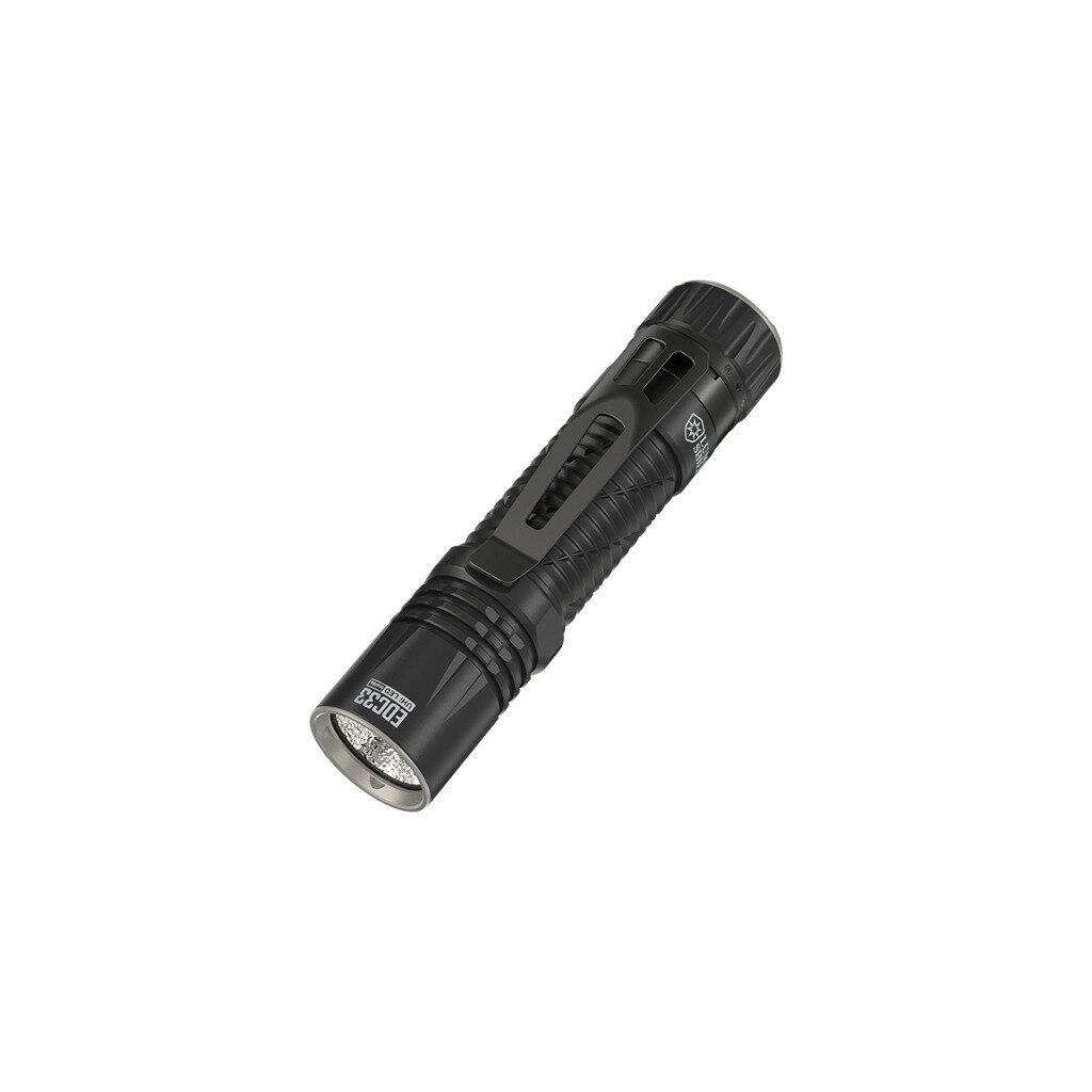 Фонарь EDC NITECORE EDC33 светодиод с 9 ядрами UHi20 MAX LED 4000 люмен 63 часов 450м Встроенный аккумулятор 18650 емкостью 4000 мАч USB-C