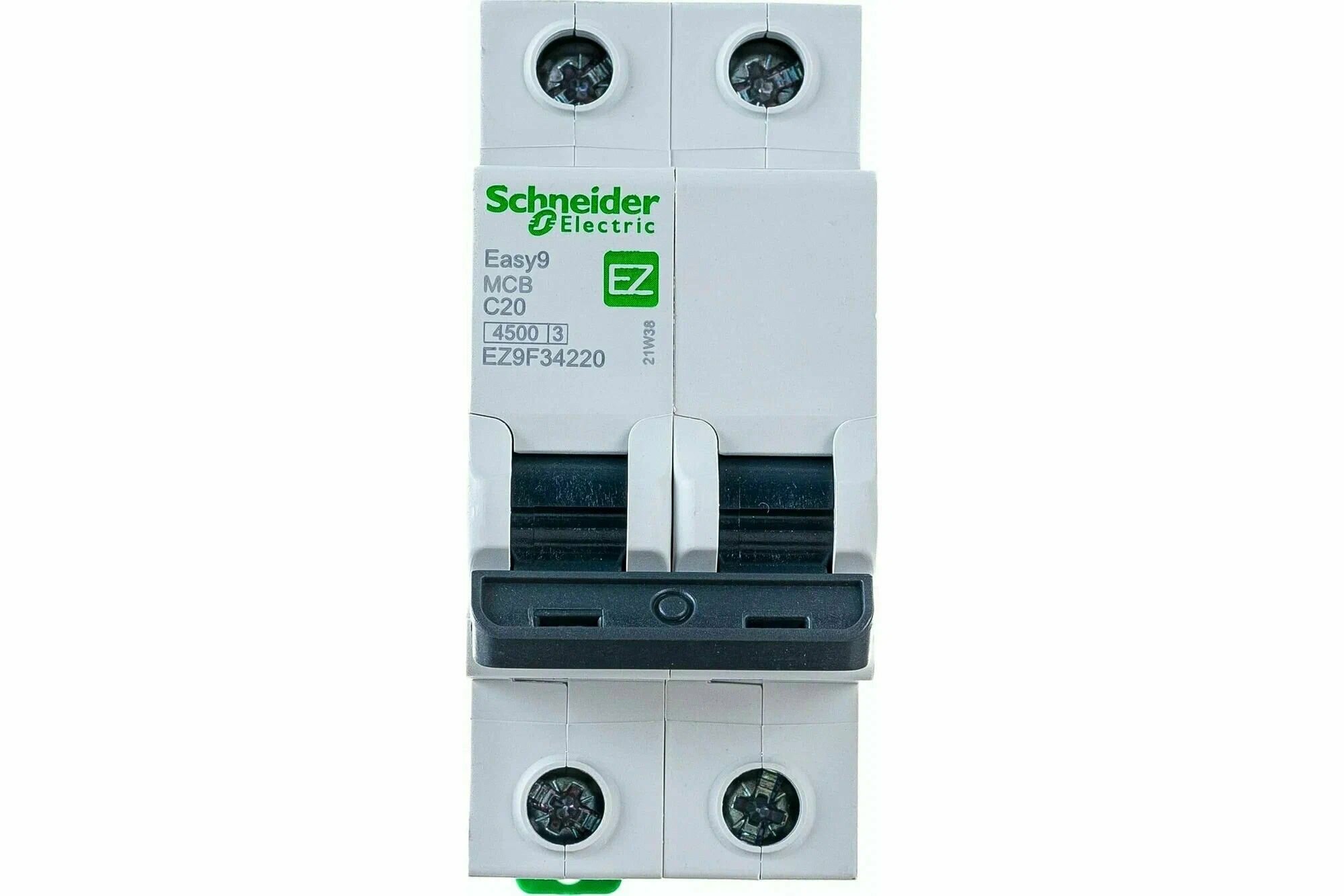 Автоматический выключатель Schneider Electric Easy 9 (C) 4,5kA 2п 20 А