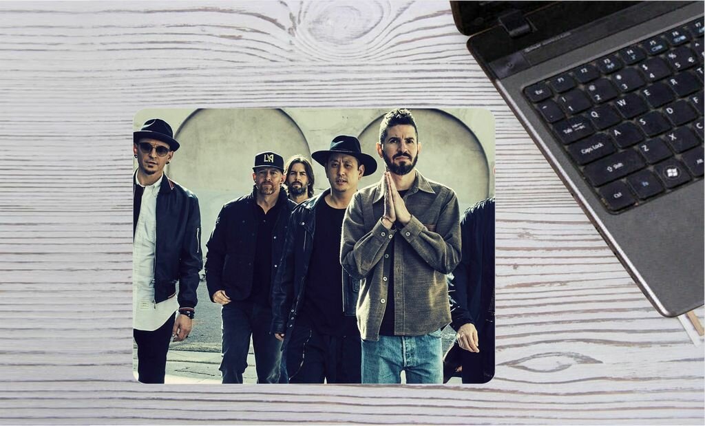 Коврик для мышки игровой 36 на 29 см MIGOM Linkin Park, Линкин Парк №9