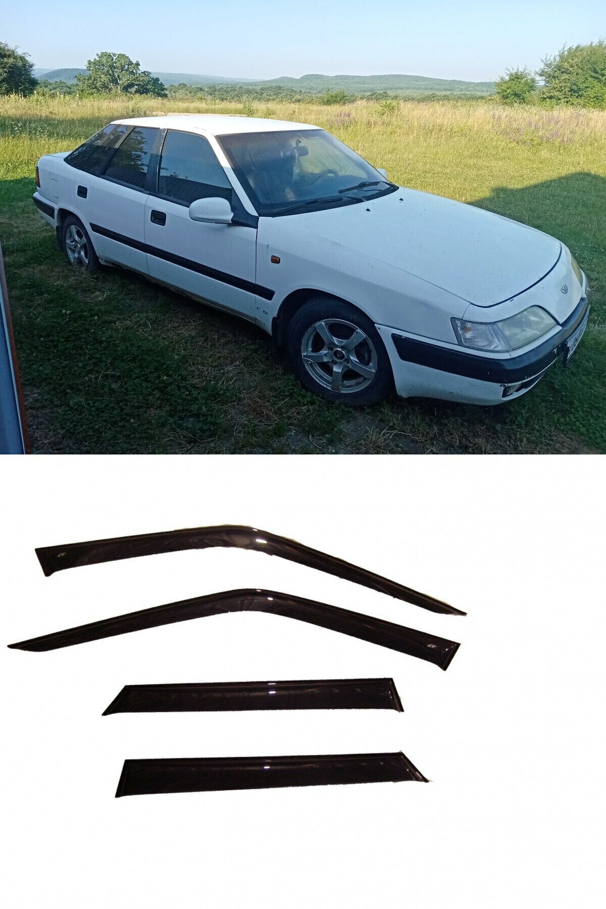 Дефлекторы боковых окон DAEWOO Espero Део Эсперо (1990-1999) дефлекторы окон