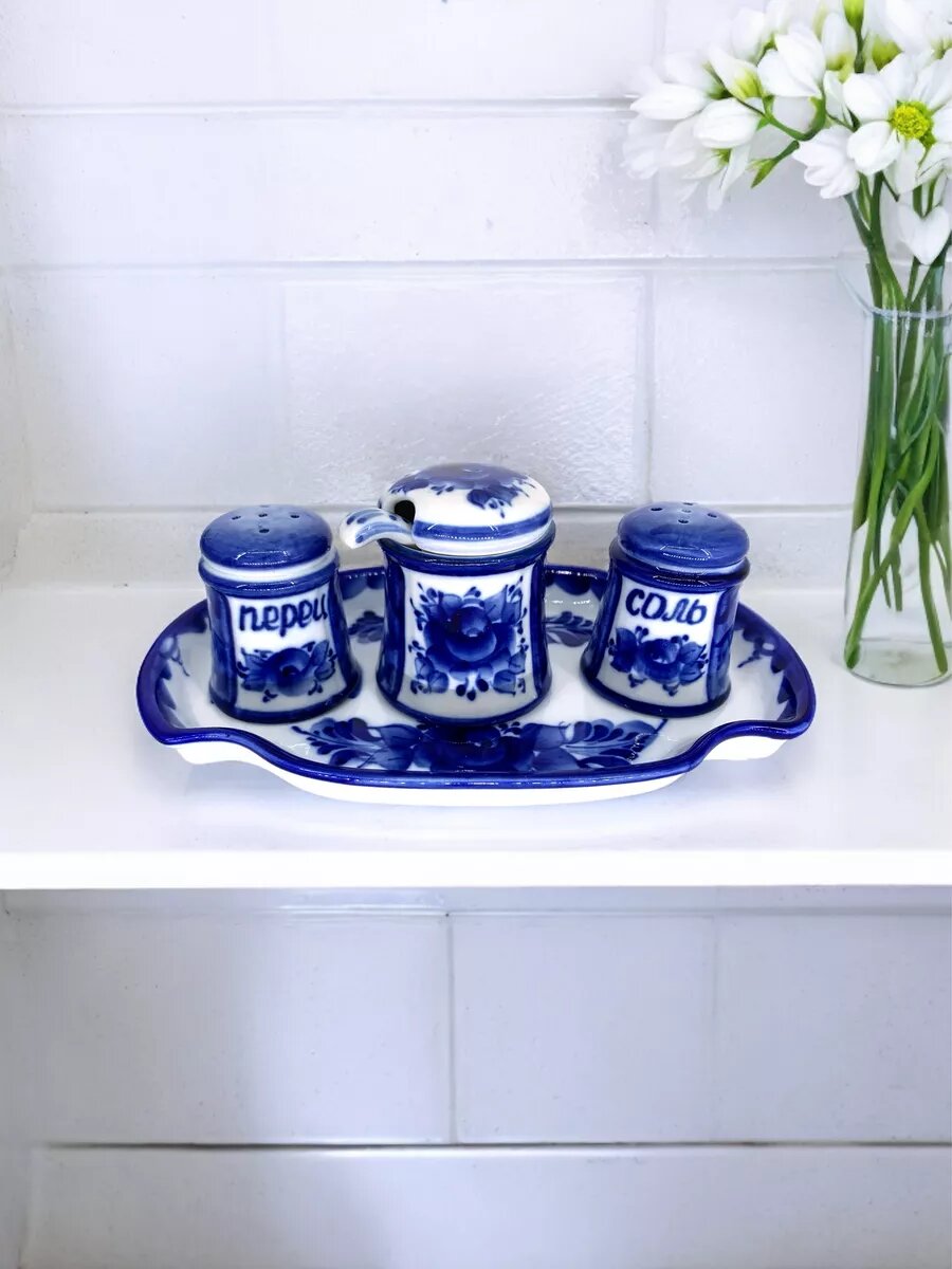 Набор для специй "Цветы"