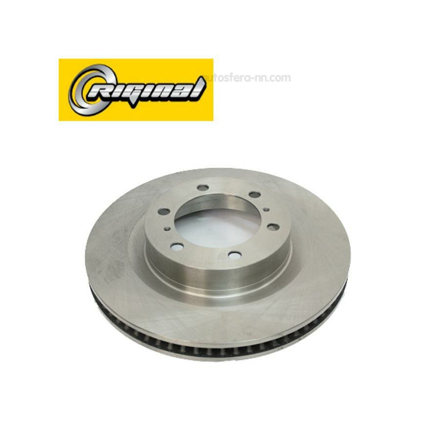 RIGINAL RGDF7880S Диск тормозной для а/м Toyota Land Cruiser Prado J150 10- передний D=338мм (DF7880) RIGINAL