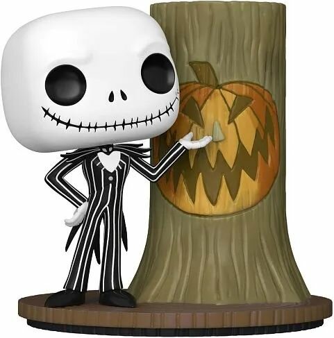 Джек Скеллингтон около двери мини-фигурка, Jack Skellington w Halloween Door