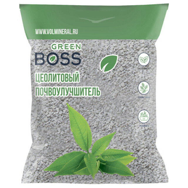 Цеолит GREEN BOSS почвоулучшитель 1кг
