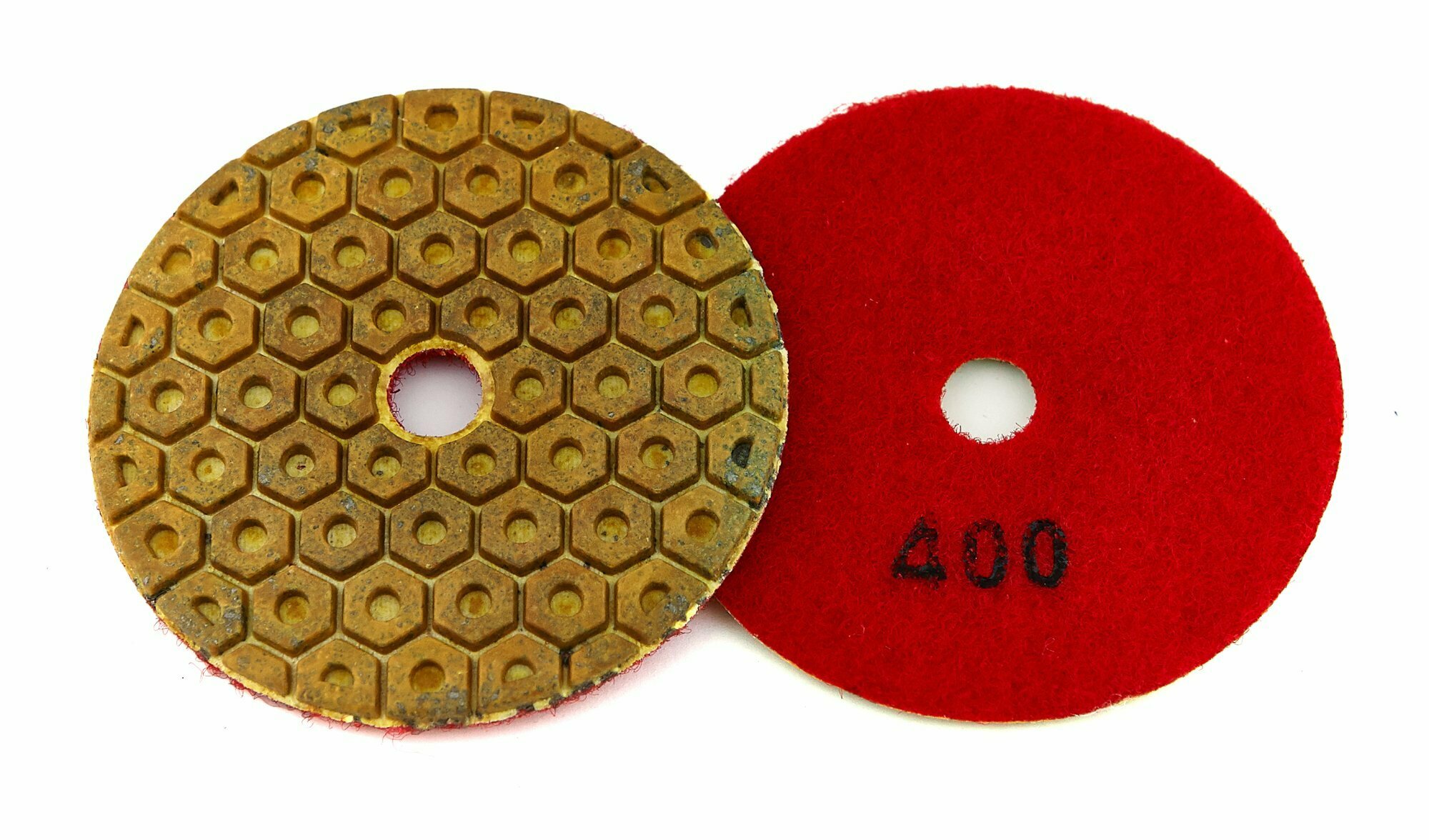 Круг алмазный гибкий на медной основе Cuprum d100мм Nut №400 "Гайки"