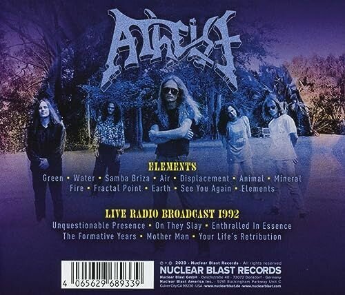 Диск Atheist - Elements (1 CD) — фото 1