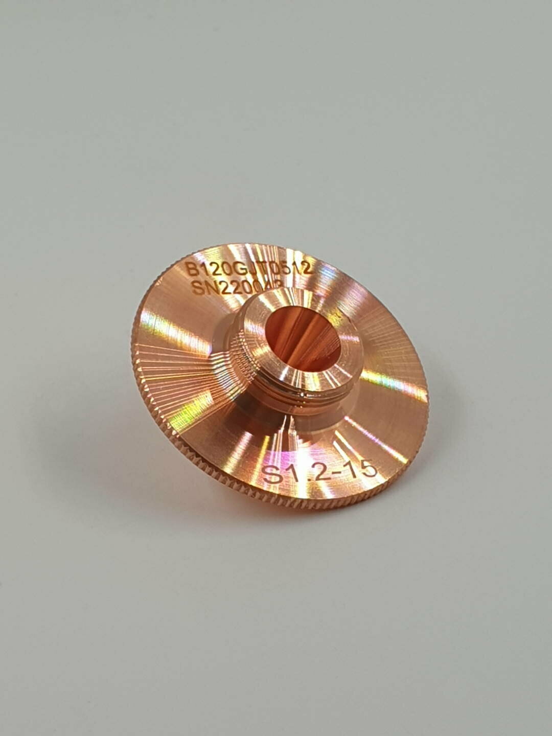 B120GJT0512 Cопло одинарное d=1,2 (комплект 10 шт.), подходит к лазерным системам Raytools