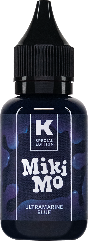 Краска Tattoo Ink Ultramarine blue Miki Mo 15 мл