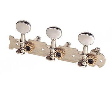 Колки для классической гитары на планке 3+3 PARTSLAND J-65-NI