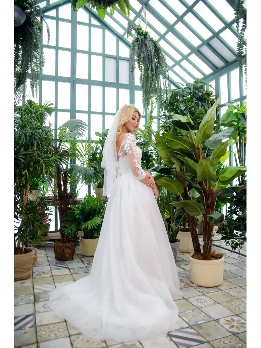 Фата Romantic Wedding, белый — фото 1