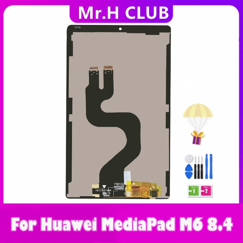 Планшетный ЖК-дисплей YLLMAOO для Huawei MediaPad M6 8.4 black