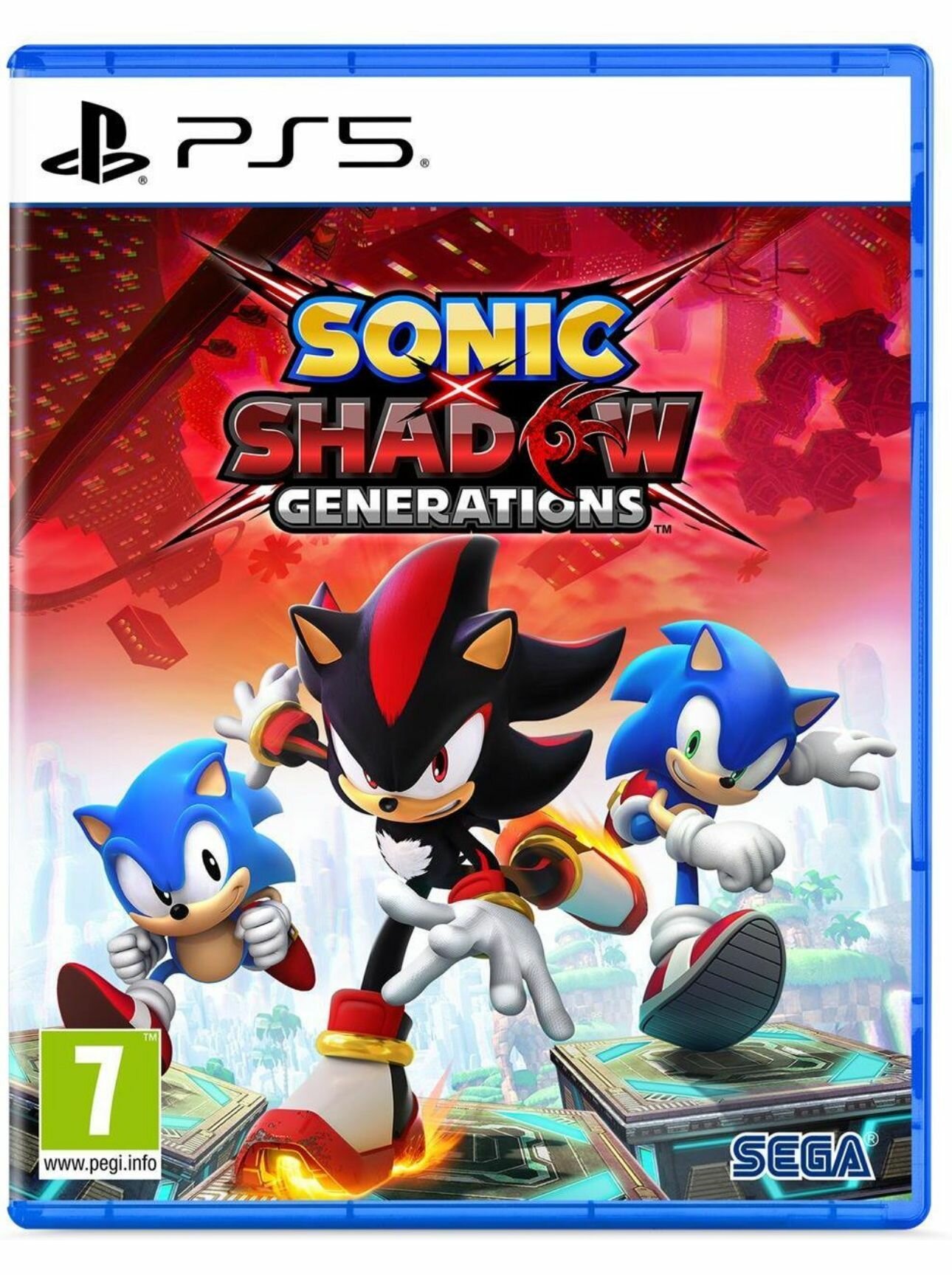 Sonic x Shadow Generations Day One Edition , для Ps5, Blu-ray, Русские субтитры