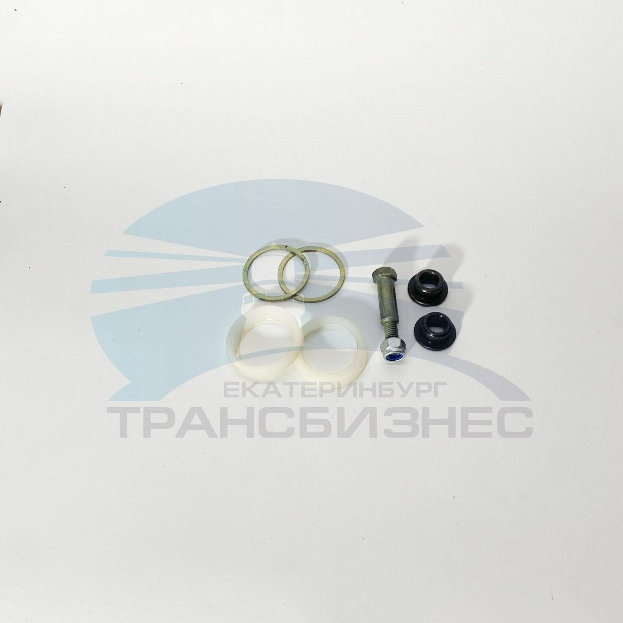 Рем. комплект рычага КПП (болт с резьбой из стали в комплекте с втулками, кольцами) тата 613 Е2 Е3 (264126800327)