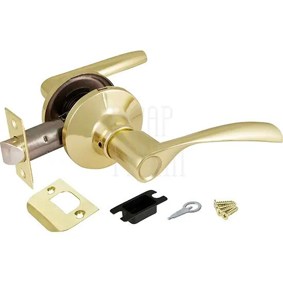 Ручка Ajax (Аякс) защелка DK610 PS (без фик.) золото