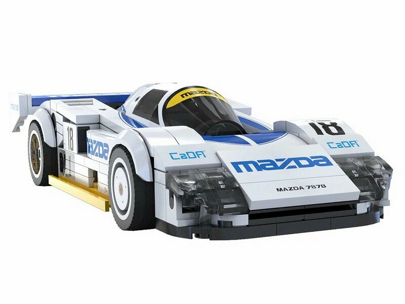 Конструктор CaDA спортивная машинка MAZDA 787B 1991 1/24 (242 детали)