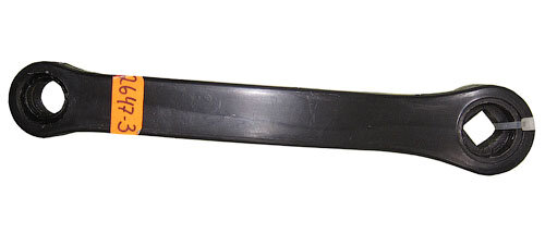 KMS Шатун левый горный под ромб в пластике черный