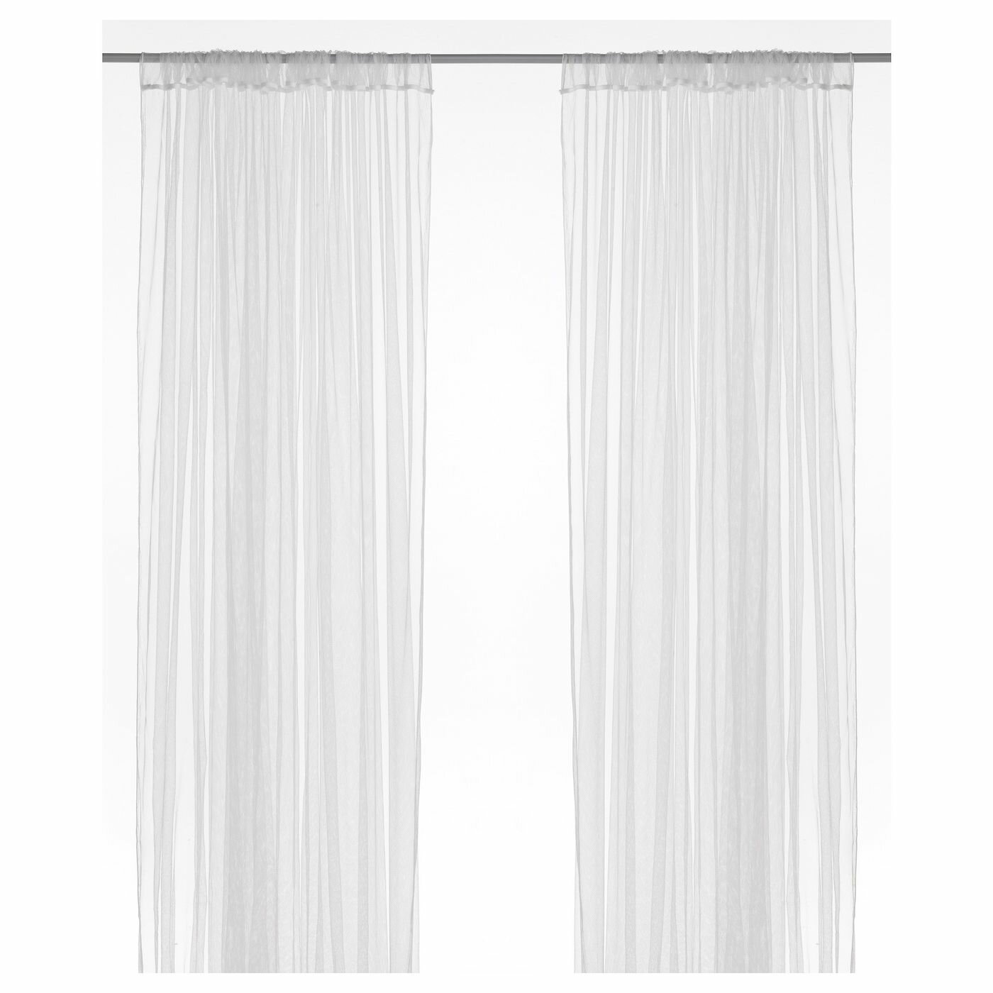 LILL Гардины икеа, белый 280x300 см 2 шт (50370584)