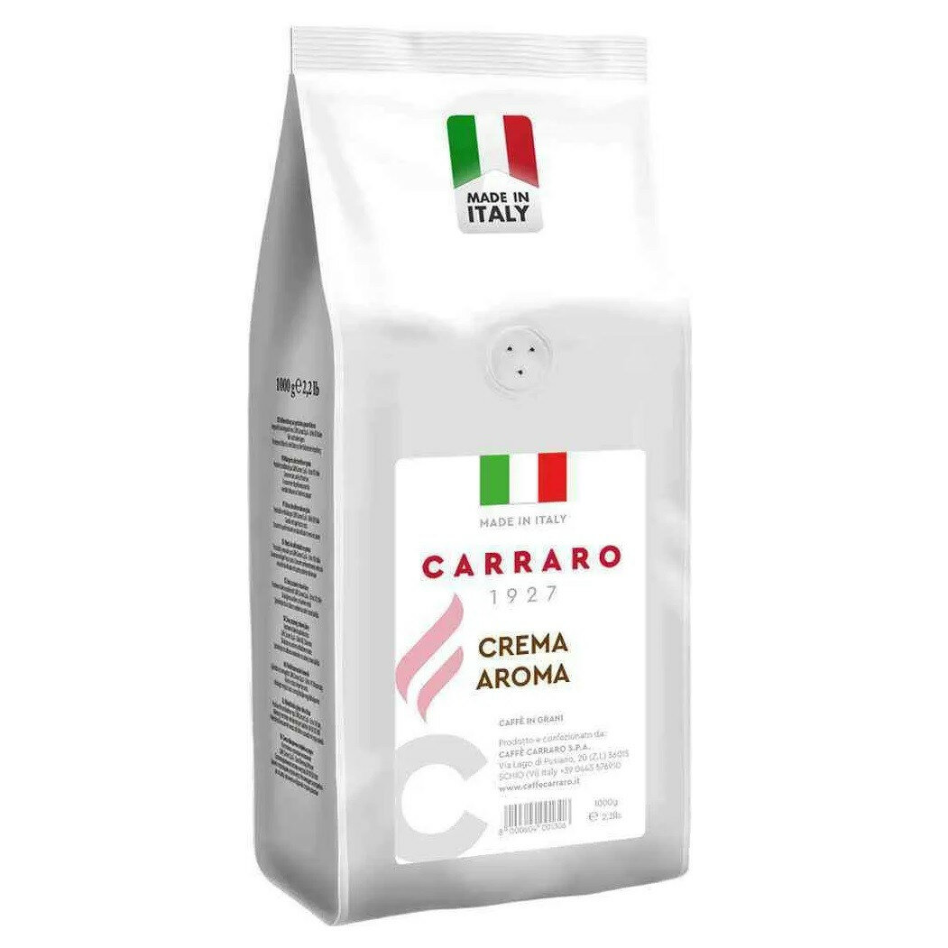 Кофе в зернах Carraro Crema Aroma (Крема Арома), 1кг