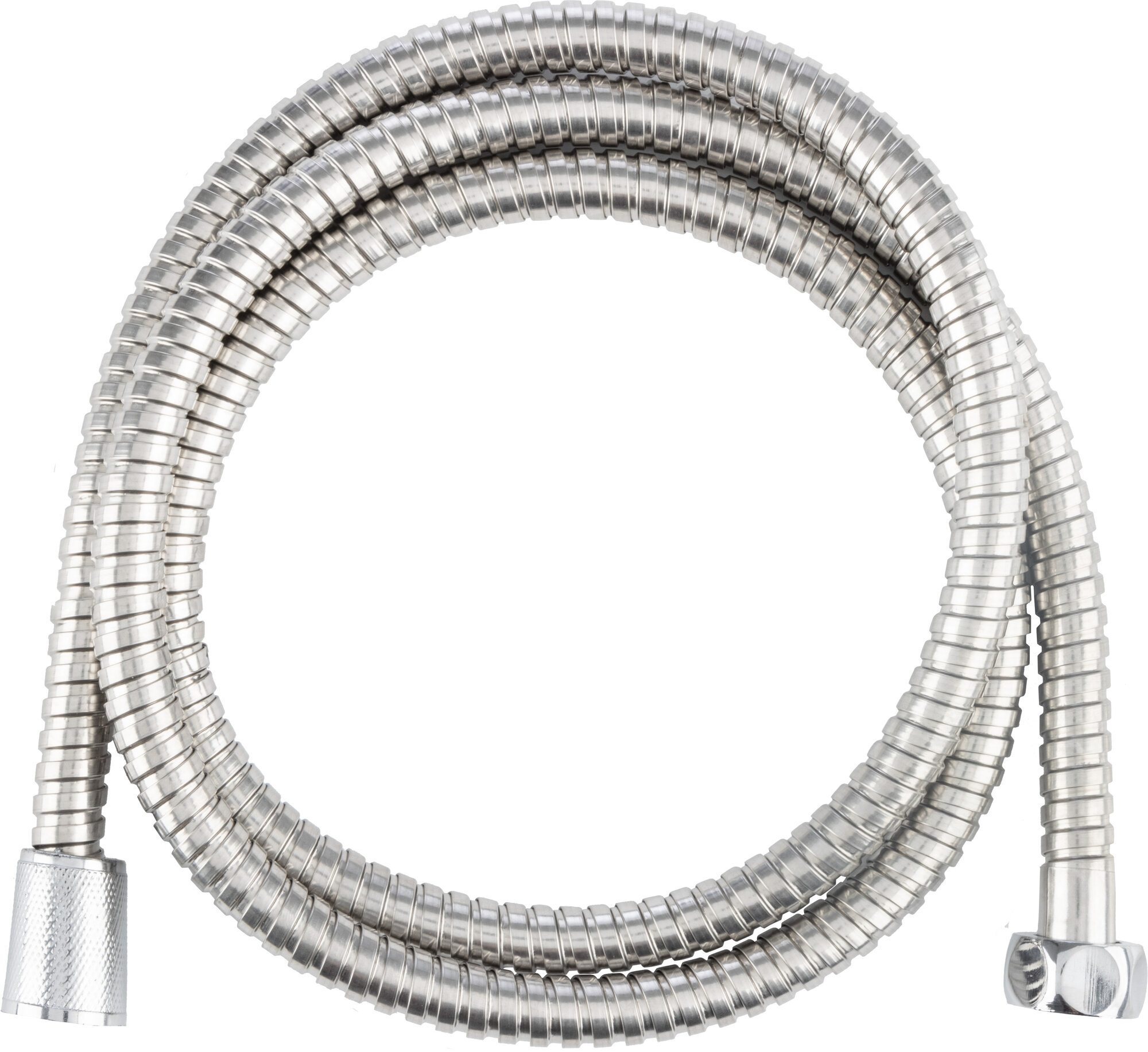 Шланг для душа в металлический оплетке "Рыжий Кот", 150 см, М22 - 1/2"