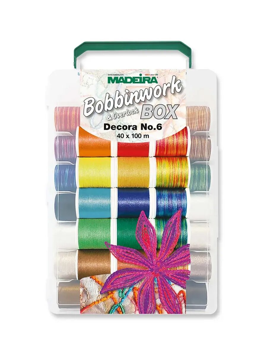 Набор ниток Madeira DECORA Bobbinwork — фото 1