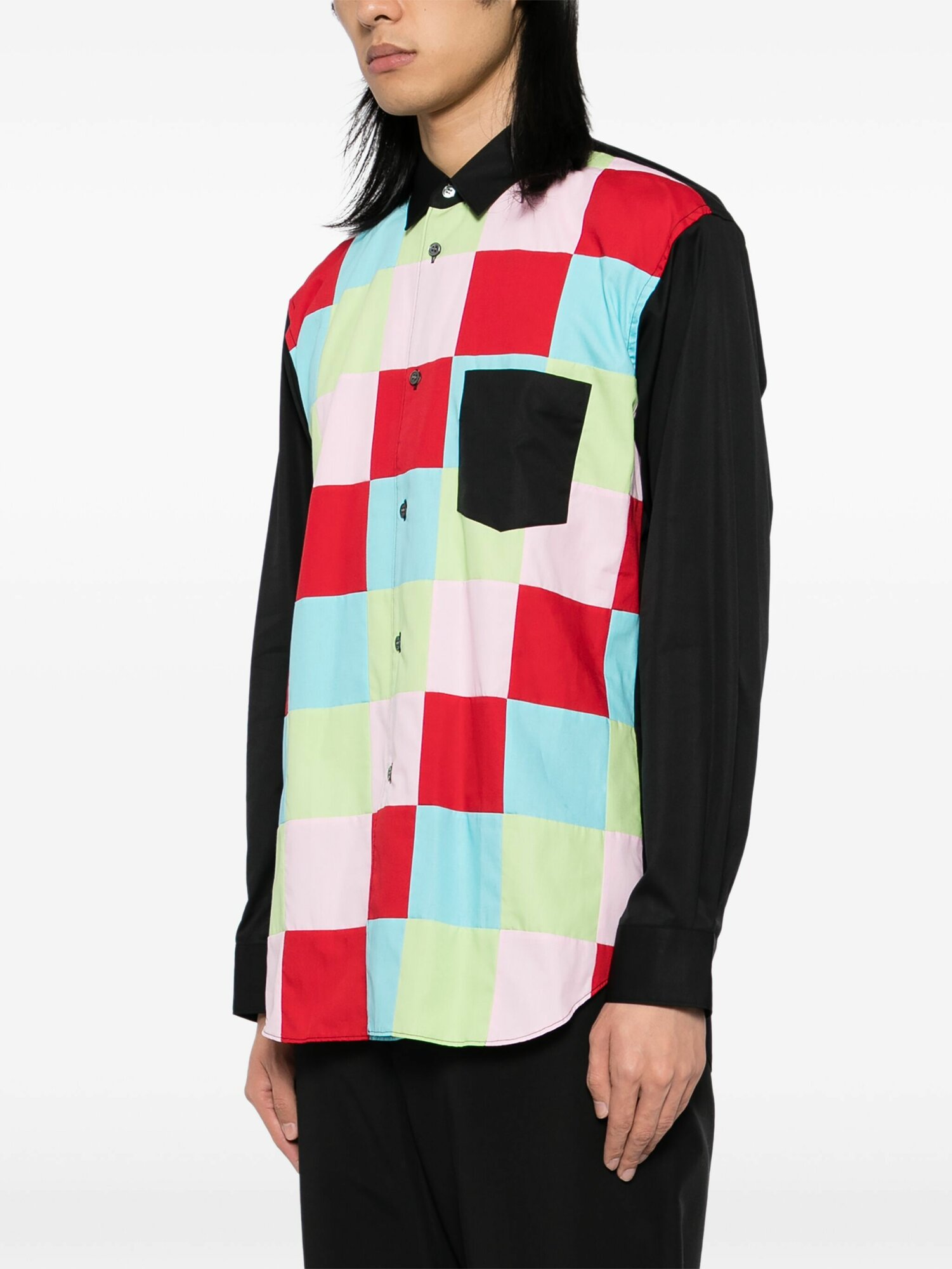 Рубашка Comme des Garcons SHIRT, размер M, black / black — фото 1