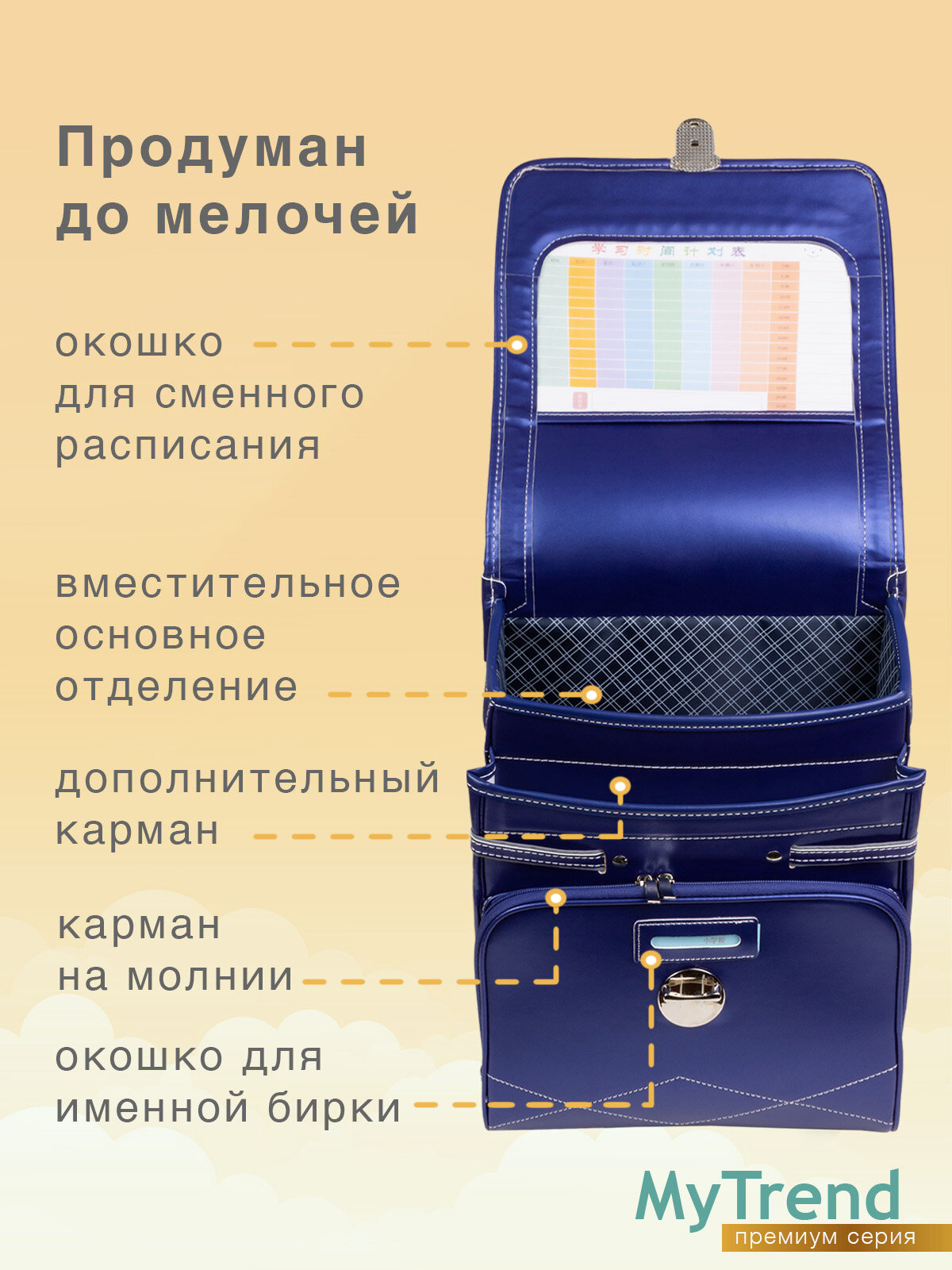 Ранец школьный — фото 1