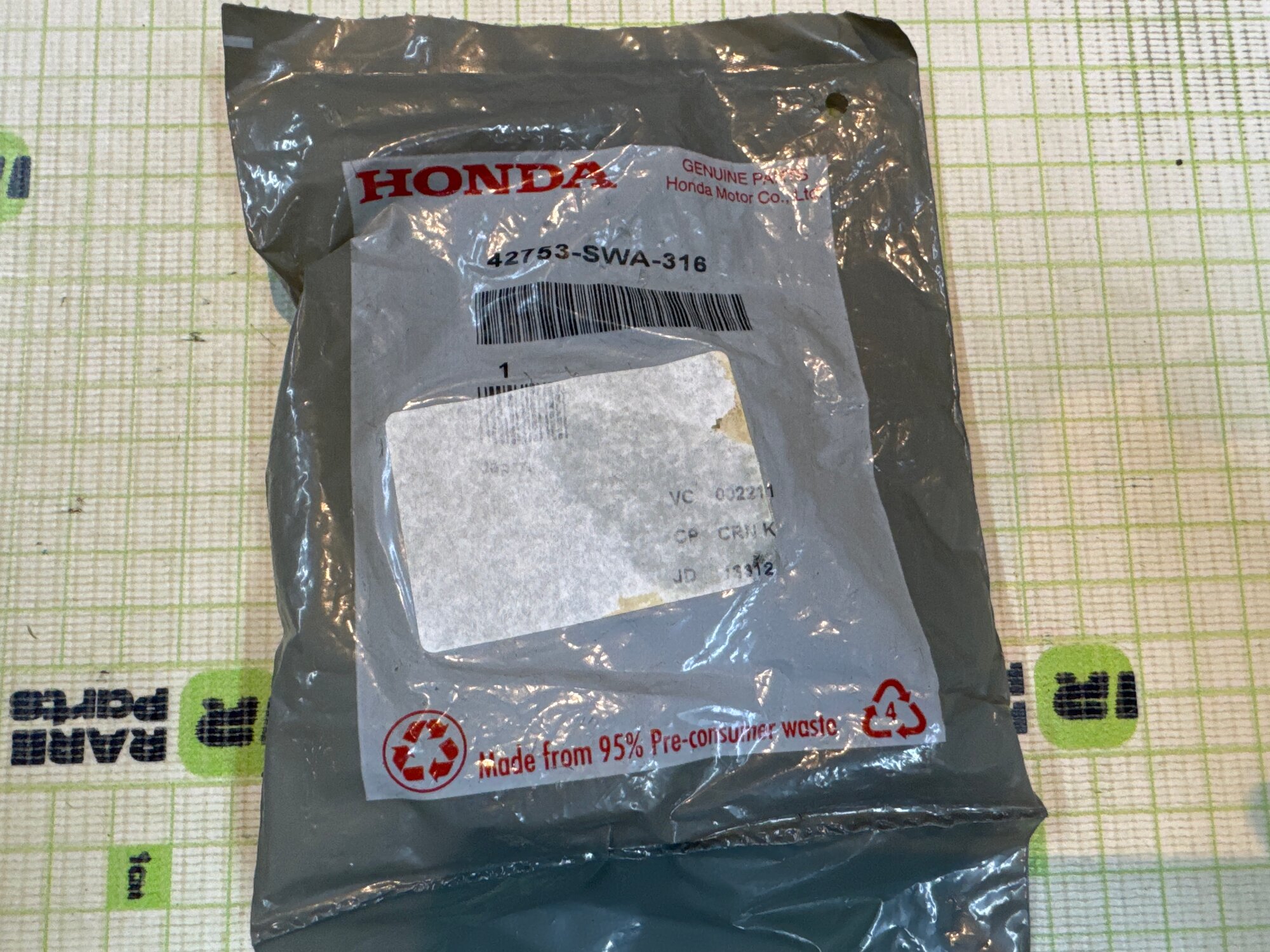 Датчик давления в шине (TPMS) для Honda Jazz