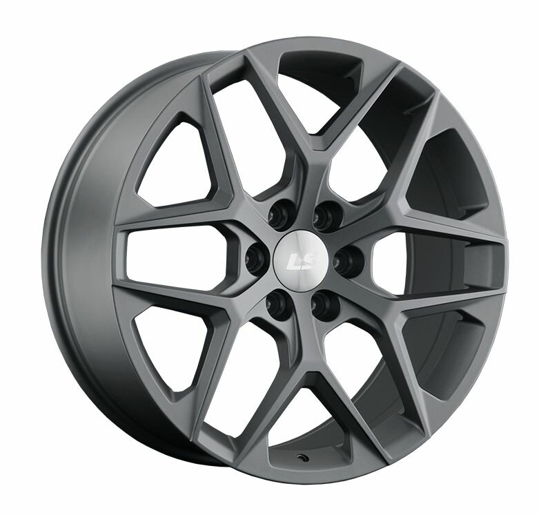 Колесный диск LS LS 1372 22x9" PCD6x139.7 ET30 D100.1 MGM
