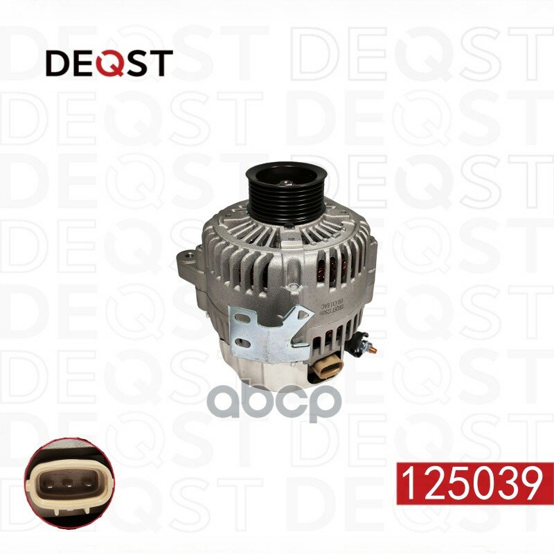 Генератор TOYOTA RAV 4 II (CA2_) Вездеход закрытый 06.00-10.05 2.0 VVTi 4WD 12V 100A DEQST арт. 125039