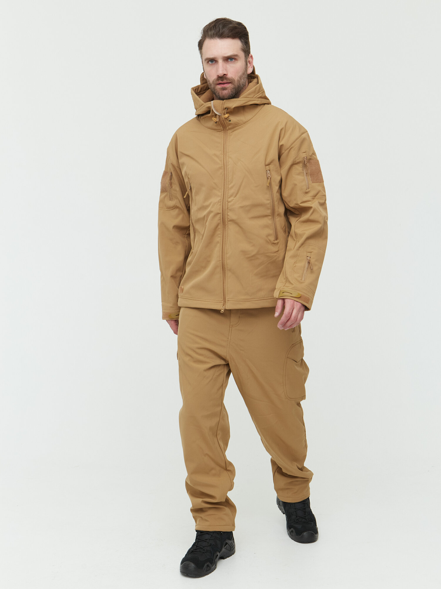 Костюм Huntgorka Softshell, Тактический, Туристический, Деми