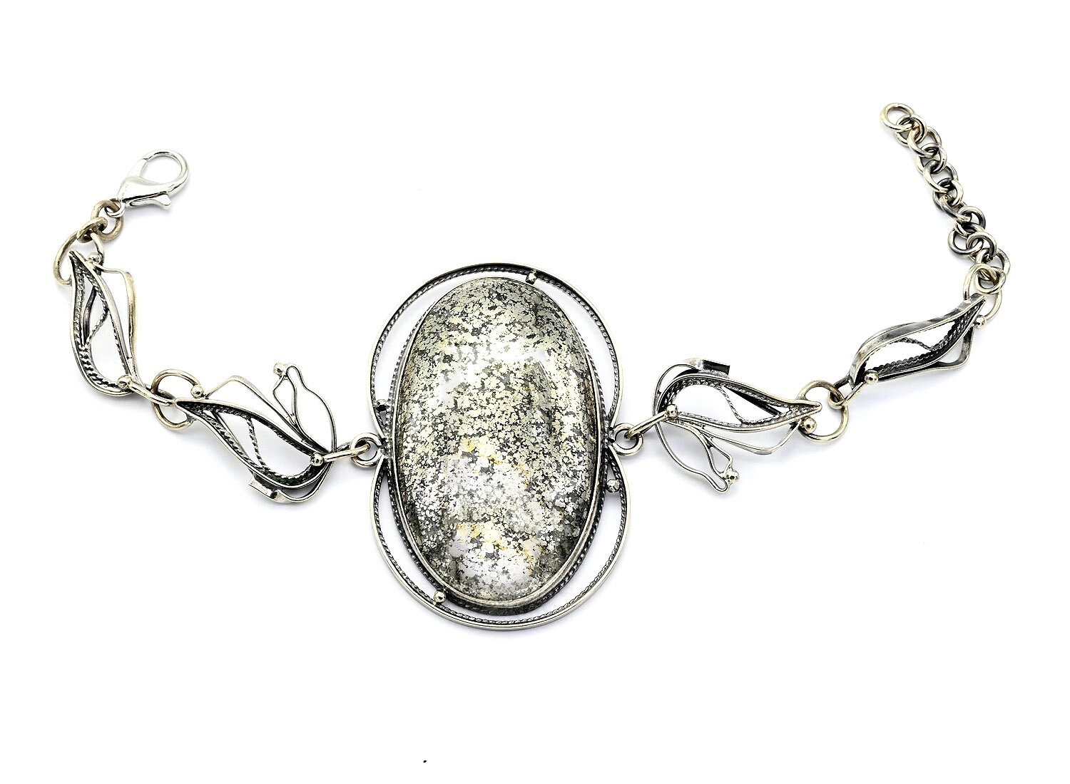 Браслет, пирит