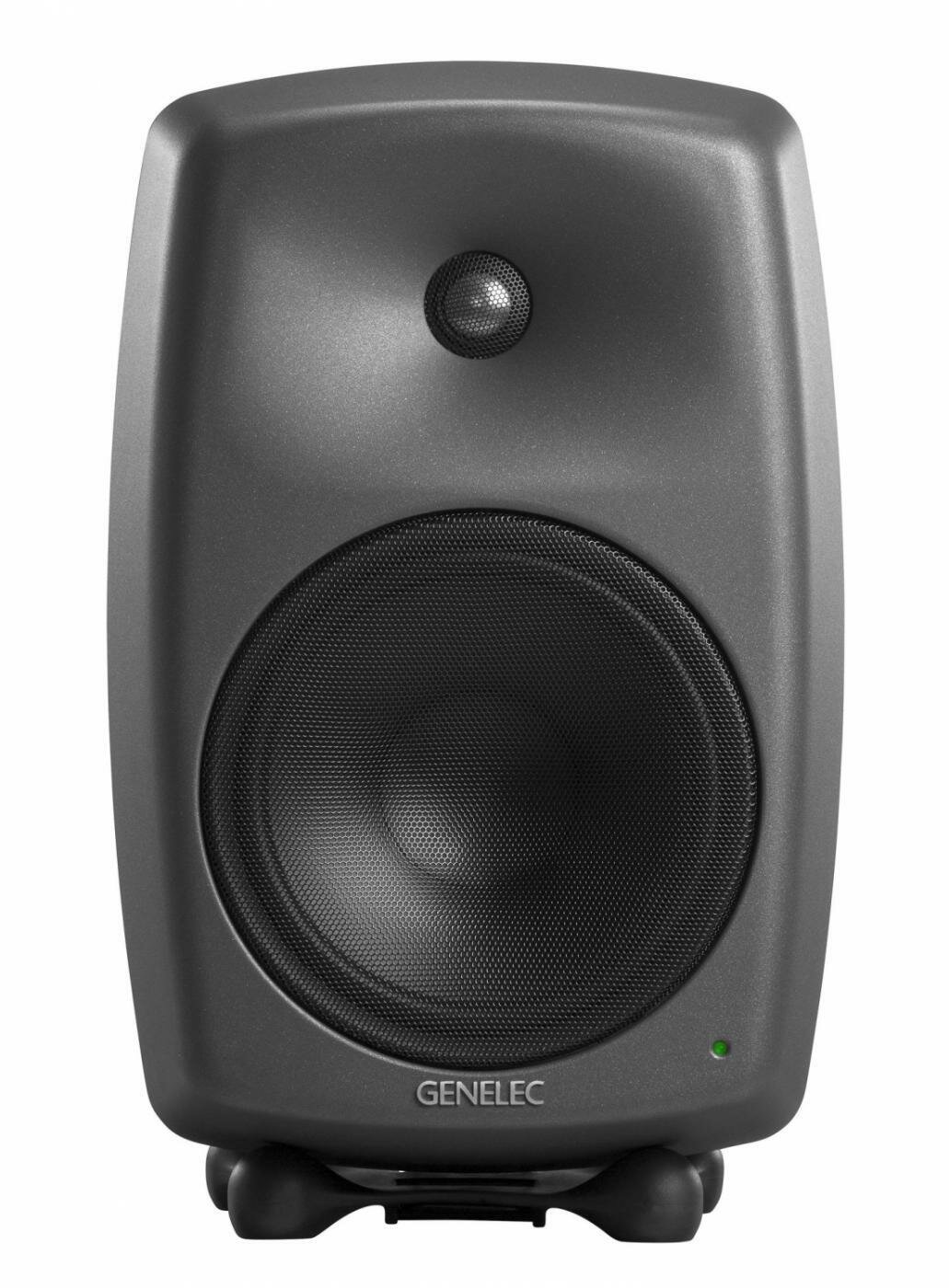 Genelec 8350APM активный 2-полосный монитор ближнего/среднего поля. НЧ 8" 200Вт, ВЧ 1" 150Вт. Подставки. Опциональная настройка GLM калибратором. Вход: аналог. XLR, вх/вых цифр. XLR (AES/EBU), 2xRJ45 для работы с GLM системой. Макс. SPL 112 дБ, 33Гц-22кГц