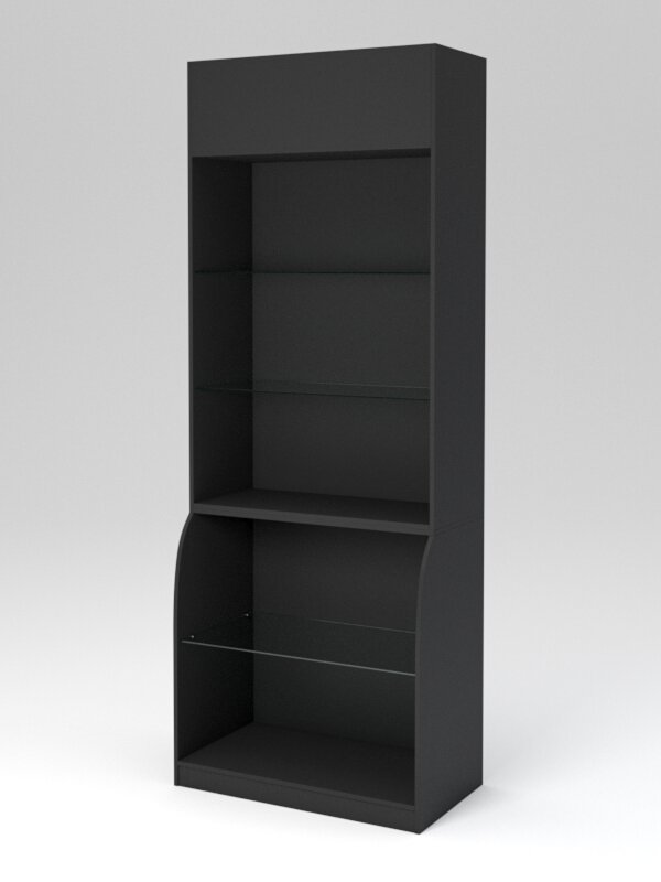 Витрина для алкоголя №3, Черный. Производитель товара - компания Westcom.