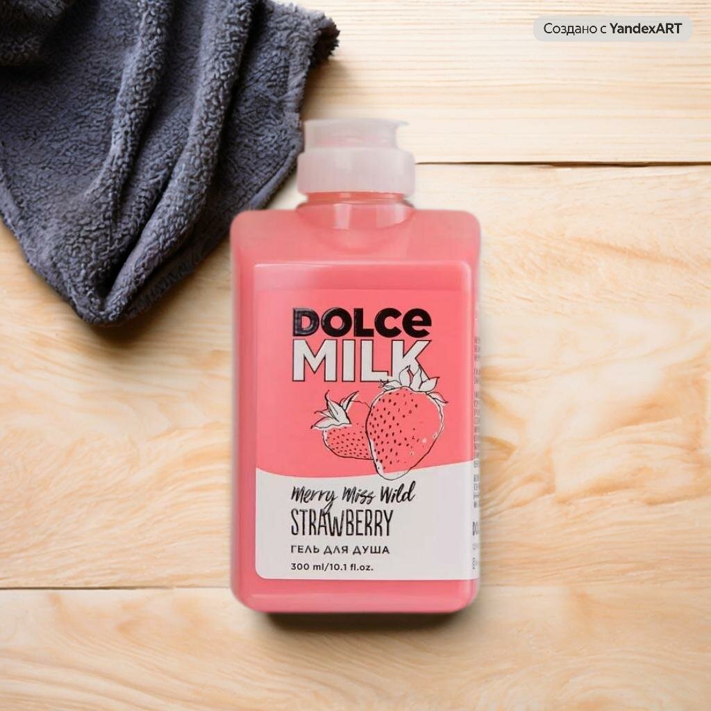 DOLCE MILK Гель для душа «Мисс "Клубничный компромисс», 300 мл
