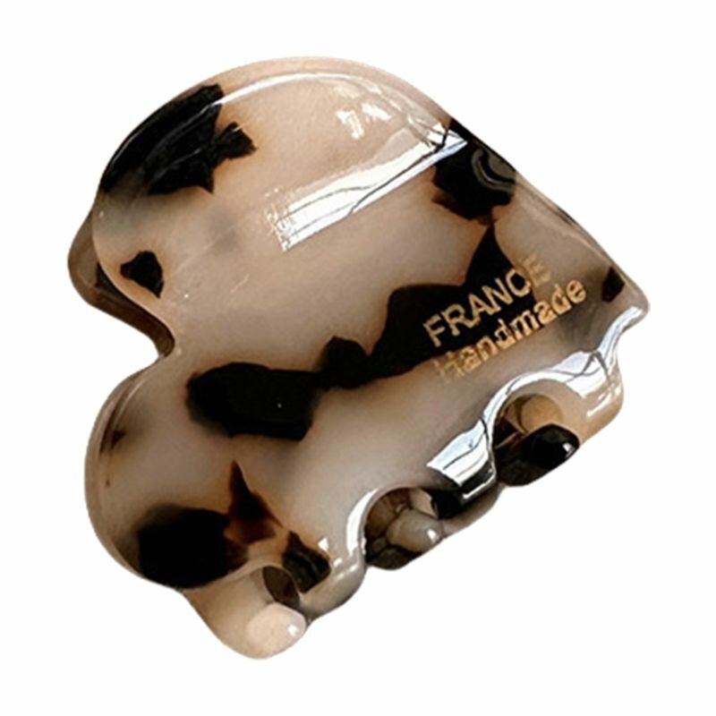 Женская перламутровая заколка-клешня, аксессуар для хвоста, Светлый черепаховый панцирь