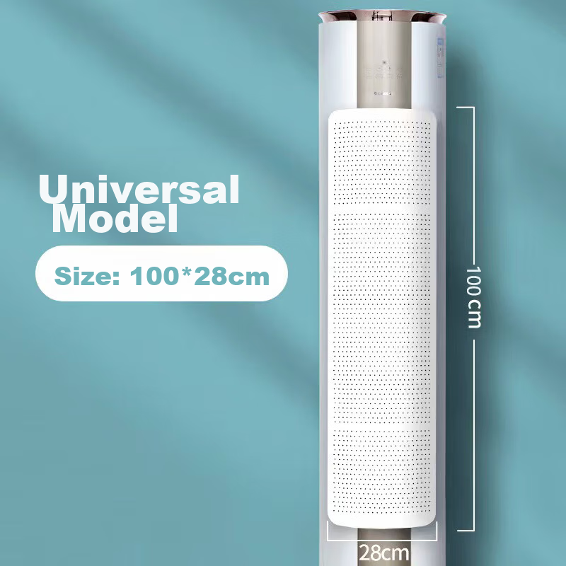 Shangmeide Floor-Standing Air Conditioner Wind Deflector, Cabinet Air Conditioner Cylindrical Wind Shield, Anti-Direct Blowing Cabinet Air Conditioner Air Outlet Baffle