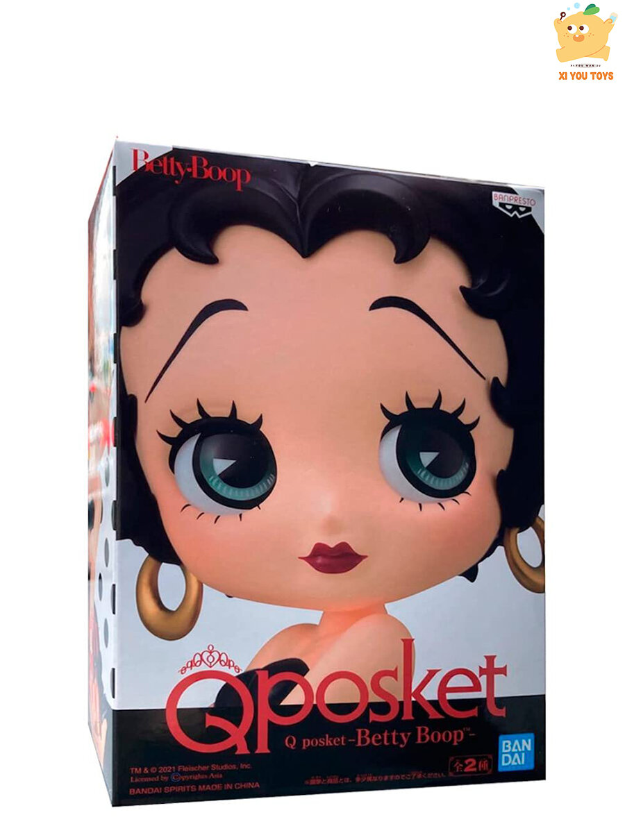 Q Posket Bandai Red Betty Boop / Модная Коллекционная Красная Кукла Бетти Буп - Идеальный Подарок Для Вашего Ребенка