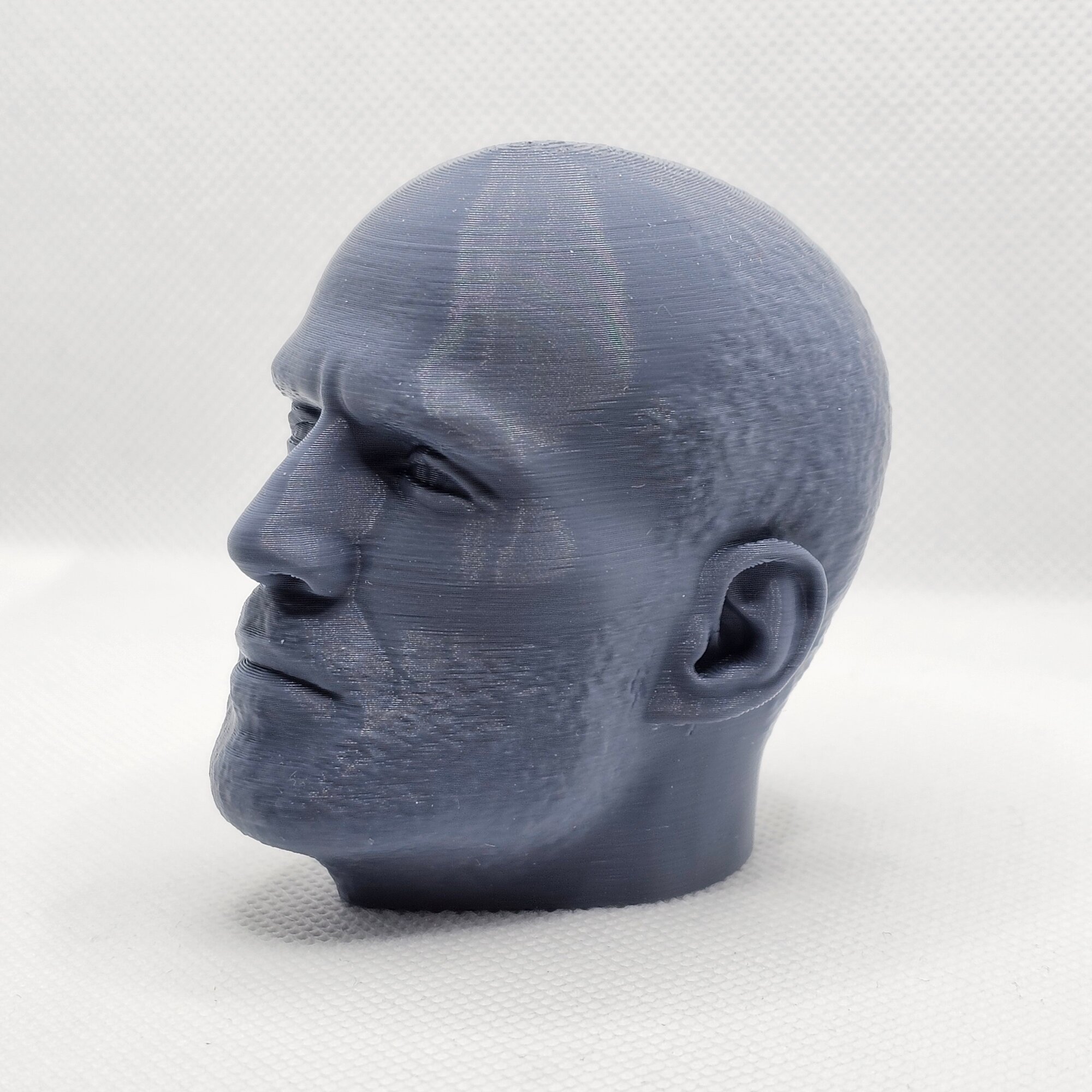 Ацтекский свисток смерти "Стейтем" (громкий звук, качественная печать, серый)