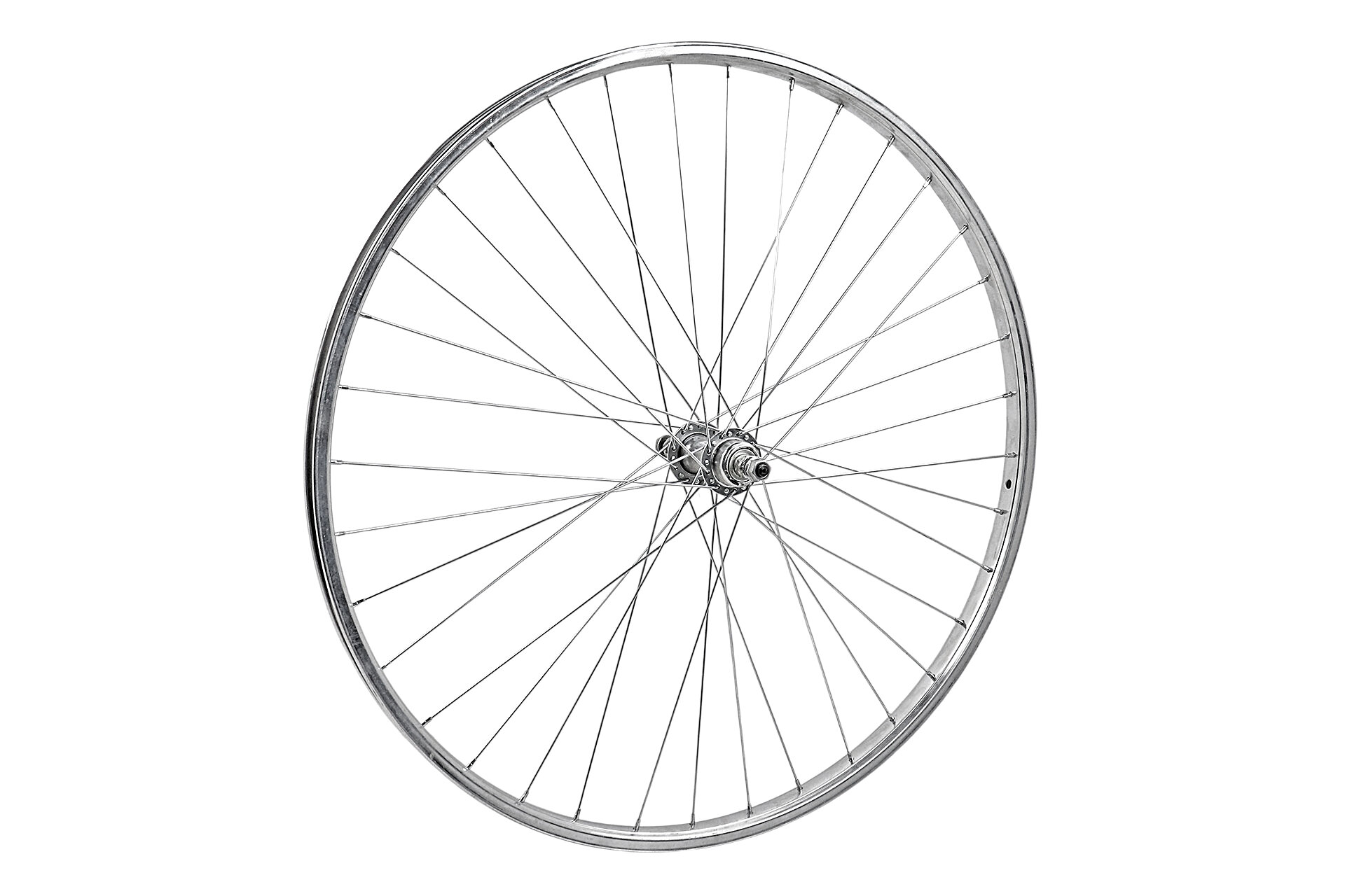 Обод 28" задний (хром) на гайках спорт