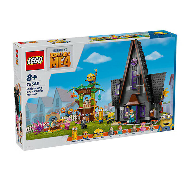 LEGO Building Blocks, Minions 75583, Gru's House, Boys And Girls, Children's Toys, Birthday Gift