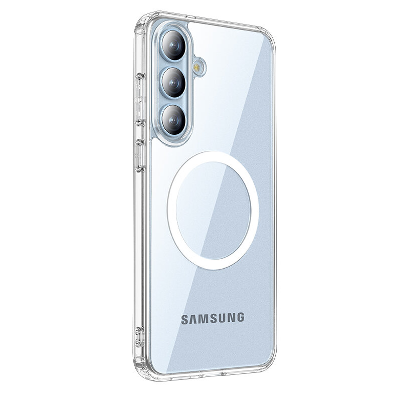 Чехол Для Samsung Galaxy S25 FE / Самсунг Галакси S25 FE, soft touch, чехол-кардиомонитор, поликарбонат (PC), защита камеры, ударопрочный, усиленные углы, Samsung, Samsung Galaxy S25 FE, transparent,